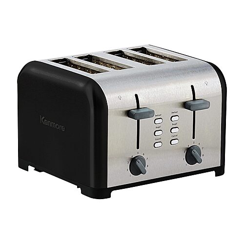 Click here for Kenmore 4-Slice White Dual Control Toaster  One Si... prices