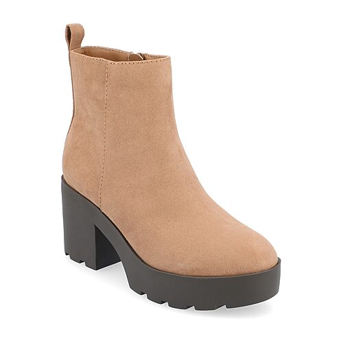 Click here for Journee Collection Womens Cassidy Block Heel Booti... prices
