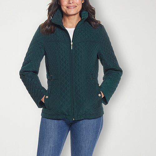 Click here for Gallery Womens Midweight Quilted Jacket  Small  Gr... prices