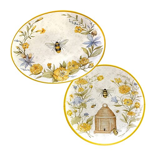 Click here for Certified International Bee Sweet Platter 2-pc. Se... prices