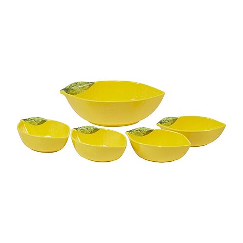 Click here for Certified International 3-D Lemon Bowl 5-pc. Servi... prices