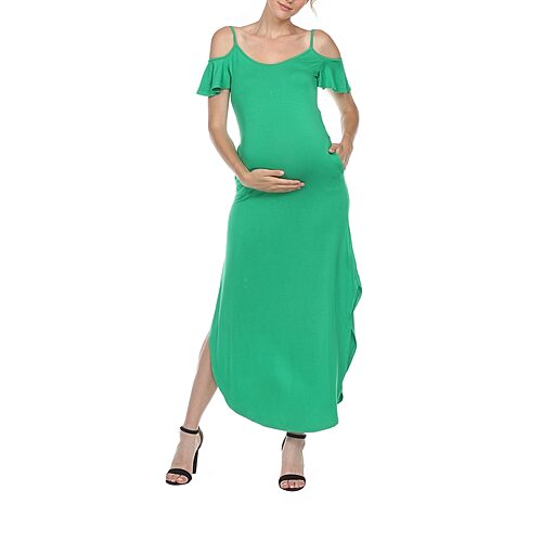 Click here for White Mark Womens Maternity Halter Neck Short Slee... prices