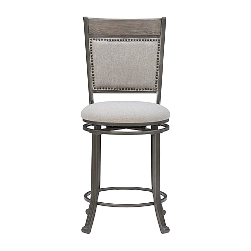 Click here for Linon Firview Counter Height Upholstered Swivel Ba... prices