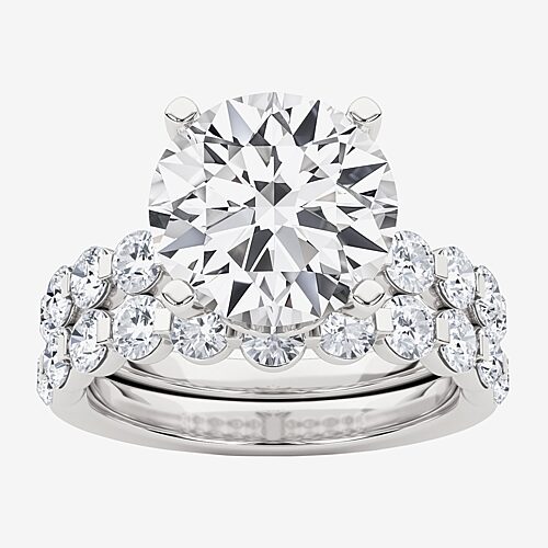 Click here for Grown Gorgeous (F  Vs2) Womens 4 3/4 CT. T.W. Lab... prices