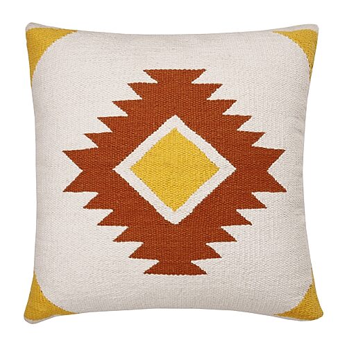 Click here for LR Home Square Throw Pillow  One Size  White prices