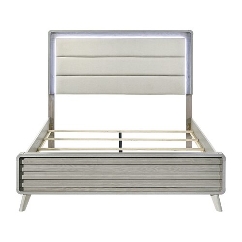 Click here for Furniture of America Sander Upholstered Rectangula... prices