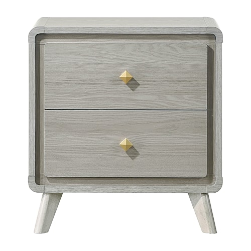 Click here for Furniture of America Sander 2-Drawer Nightstand  O... prices