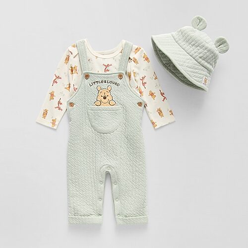 Click here for Baby Boys 3-pc. Winnie The Pooh Overall Set  6 Mon... prices