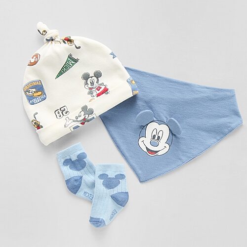 Click here for Disney Baby Boys 3-pc. Mickey Mouse Baby Gift Set... prices