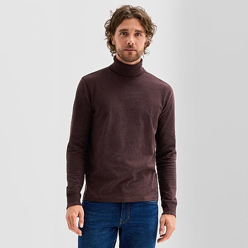 Click here for mutual weave Mens Long Sleeve Regular Fit Turtlene... prices