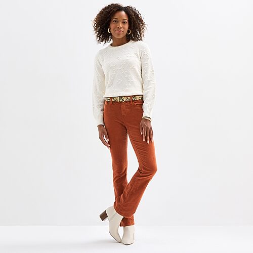 Click here for St. Johns Bay Womens Mid Rise Bootcut Corduroy Pan... prices