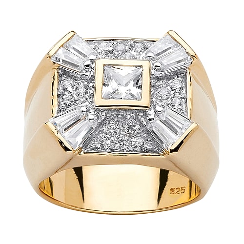 Click here for DiamonArt Mens 2 1/2 CT. T.W. White Cubic Zirconia... prices