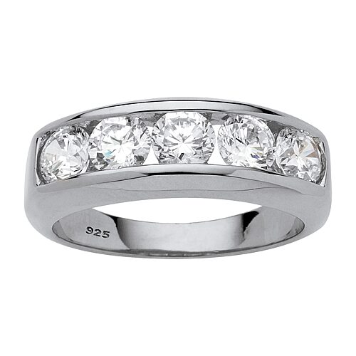Click here for DiamonArt 2.5MM 2 1/2 CT. T.W. White Cubic Zirconi... prices