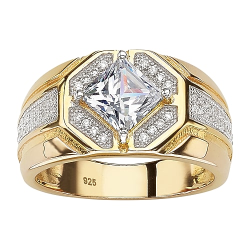 Click here for DiamonArt Mens 1 1/2 CT. T.W. White Cubic Zirconia... prices