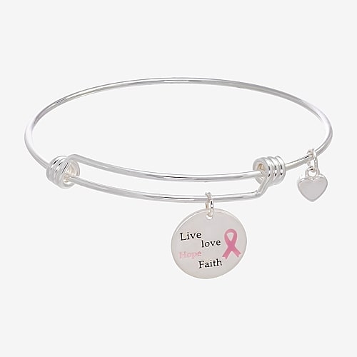Click here for Sparkle Allure Breast Cancer Awareness Womens Link... prices