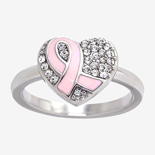 Click here for Sparkle Allure Breast Cancer Awareness Womens Crys... prices