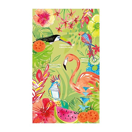 Click here for Laural Home Tutti Fruti Wild Beach Towel  One Size... prices
