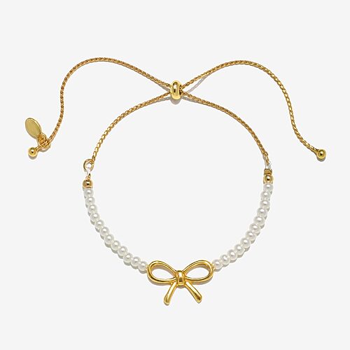 Click here for Bijoux Bar Delicates Gold Tone Womens Simulated Pe... prices