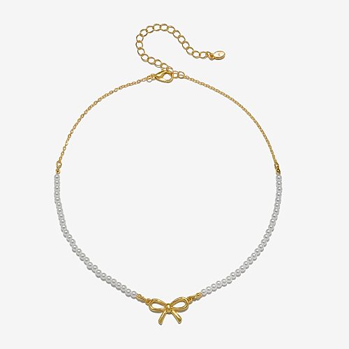 Click here for Bijoux Bar Delicates Gold Tone Womens Simulated Pe... prices