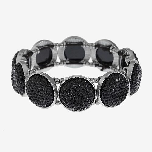 Click here for Mixit Womens Black Stretch Bracelet  One Size  Bla... prices