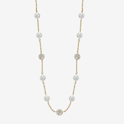Click here for Monet Jewelry Simulated Pearl Collar Necklace  One... prices