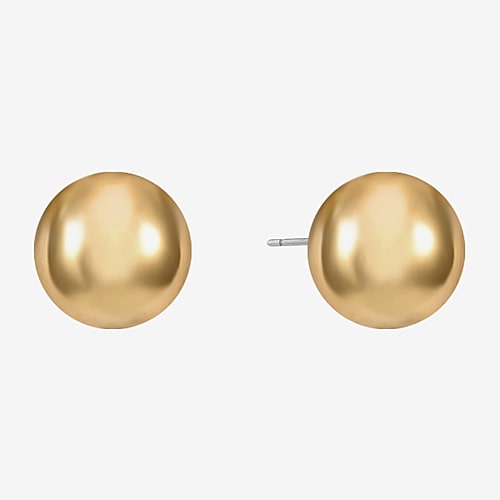 Click here for Monet Gold-Tone Ball Stud Earrings  One Size  Yell... prices