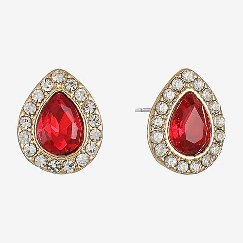 Click here for Monet Jewelry 14.7mm Stud Earrings  One Size  Red prices