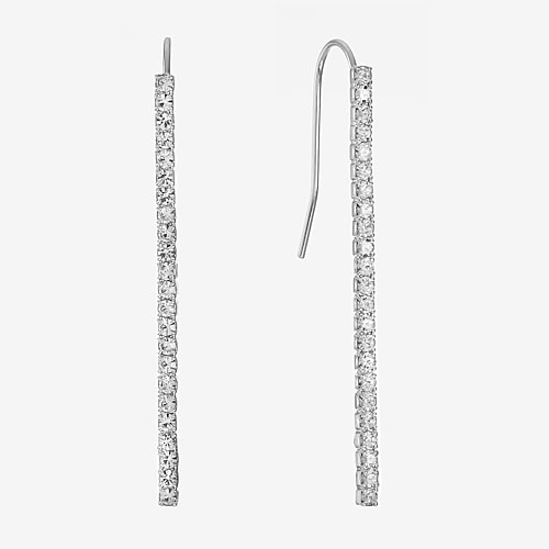 Click here for Monet Jewelry Timeless Silver Tone Linear Womens C... prices