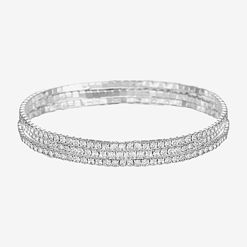 Click here for Monet Jewelry Timeless Silver Tone Womens Stretch... prices