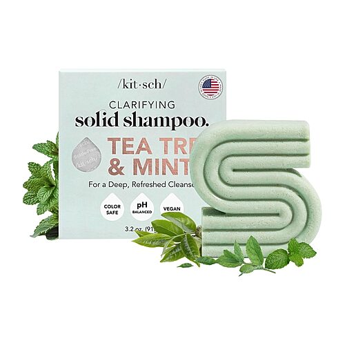 Click here for Kitsch Tea Tree Mint Clarifying Shampoo Bar  One S... prices