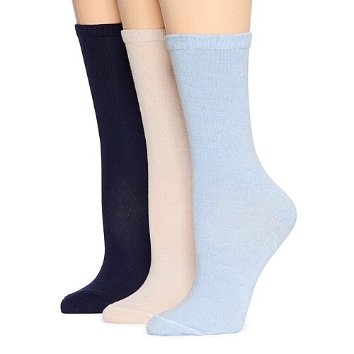 Click here for Mixit Everyday Essential Womens 3 Pair Crew Socks... prices
