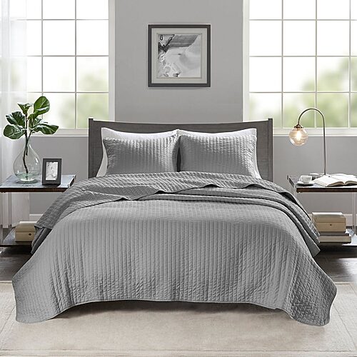 Click here for Madison Park Keaton Quilted 3-Pc. Quilt Set  Full/... prices