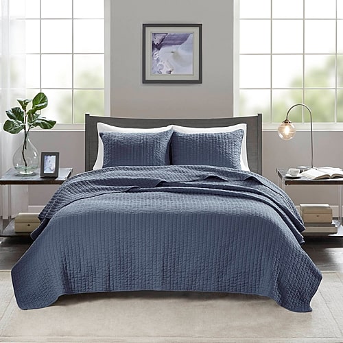 Click here for Madison Park Keaton Quilted 3-Pc. Quilt Set  Full/... prices
