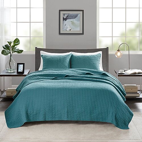 Click here for Madison Park Keaton Quilted 3-Pc. Quilt Set  Full/... prices
