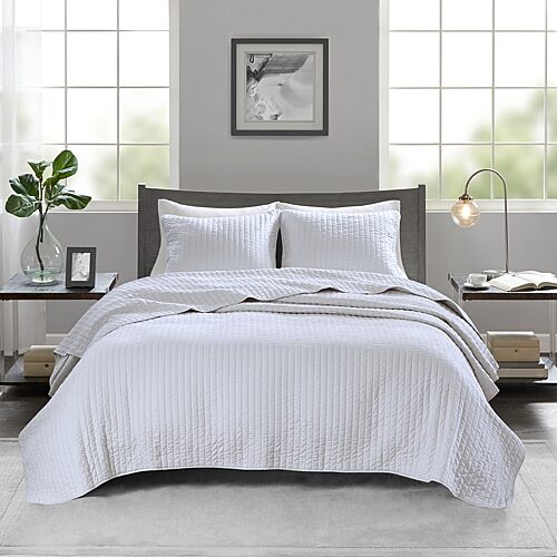 Click here for Madison Park Keaton Quilted 3-Pc. Quilt Set  King/... prices