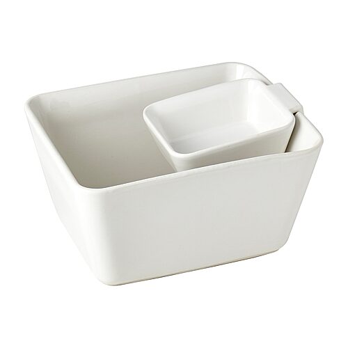 Click here for Denmark Tools for Cooks Rectangular Chip Dip Set -... prices
