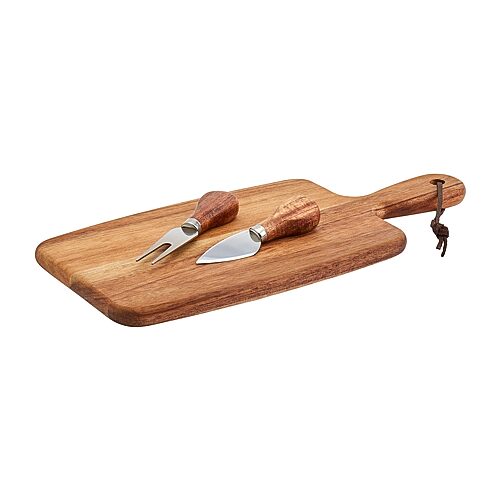 Tabletops Gallery 3-Piece Acacia Rectangular Serving Board Set - Wood
