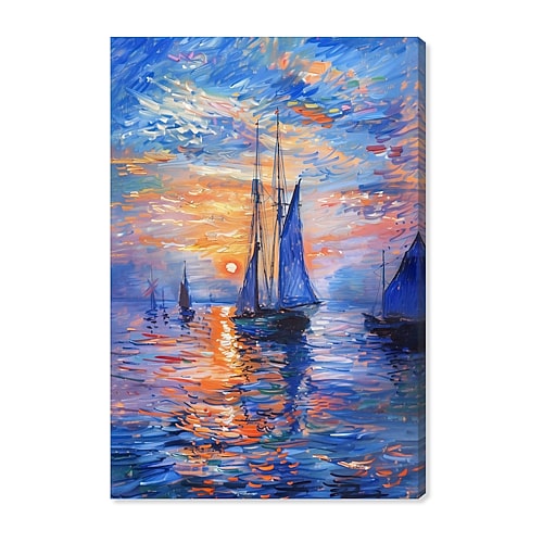 Click here for ART REMEDY Night Sea Breeze Giclee Nautical And Co... prices