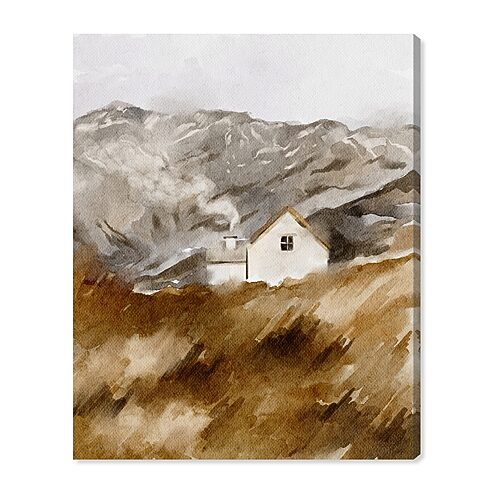 Click here for ART REMEDY House In The Mountains Giclee Nature An... prices