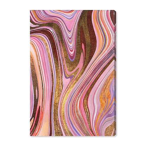 Click here for ART REMEDY Doll Memories - Pink Geode Giclee Abstr... prices