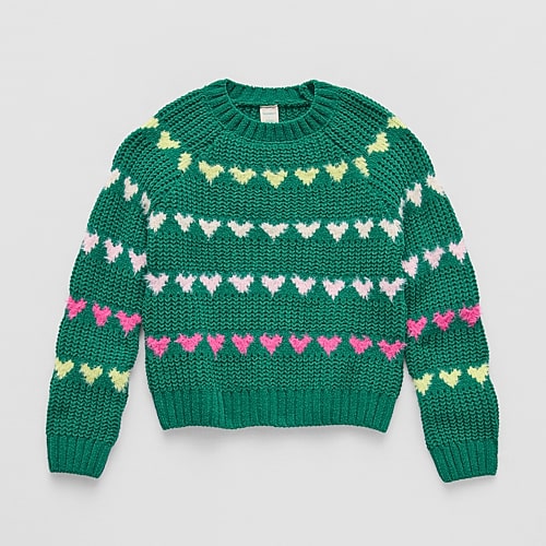 Click here for Thereabouts Little & Big Kid Girls Crew Neck Long... prices