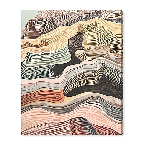 Click here for ART REMEDY Coyote Tan Giclee Abstract Canvas Art... prices