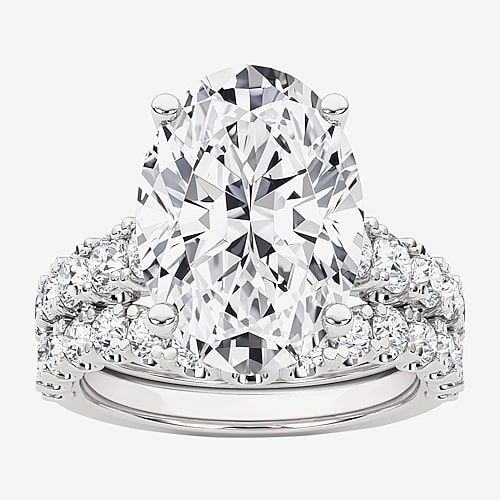 Click here for Grown Gorgeous (F Vs2) Womens 6 1/10 Ct. T.W. Lab... prices