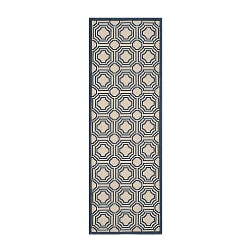 Click here for Safavieh Courtyard Collection Torma Geometric Indo... prices