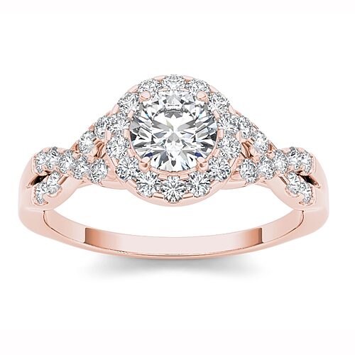 Click here for 14K Yellow Gold 1 CT Round Natural Diamond Ring  6... prices