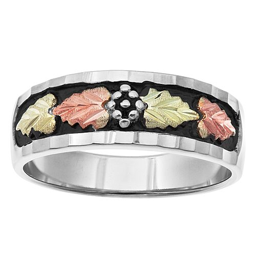 Click here for Landstroms Black Hills Gold Mens Sterling Silver W... prices