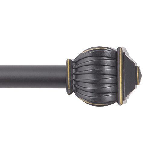 Click here for Kenney Benji Square 5/8 IN Adjustable Curtain Rod... prices