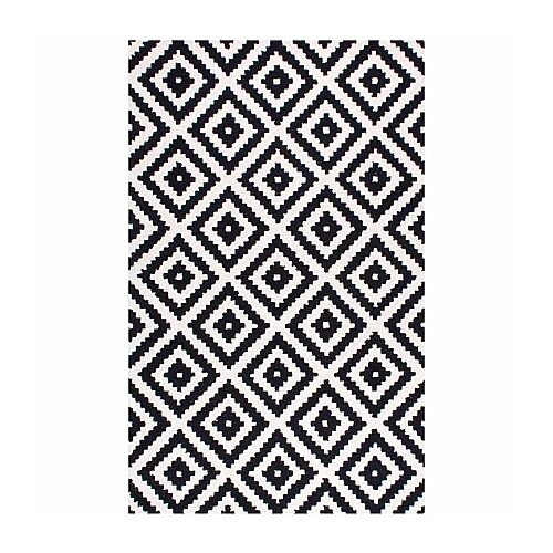 Click here for nuLoom Hand Tufted Kellee Rug  One Size  Black prices