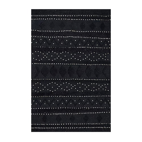 Click here for nuLoom Durden High Low Geometric Wool Woven Rug  O... prices