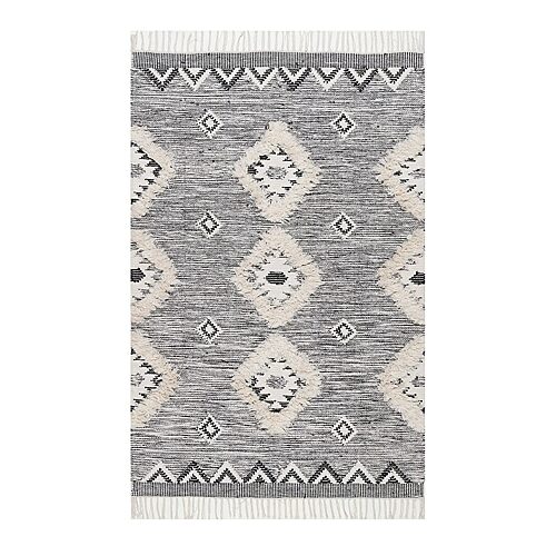 Click here for nuLoom Moroccan Textured Shaggy Wool Woven Area Ru... prices